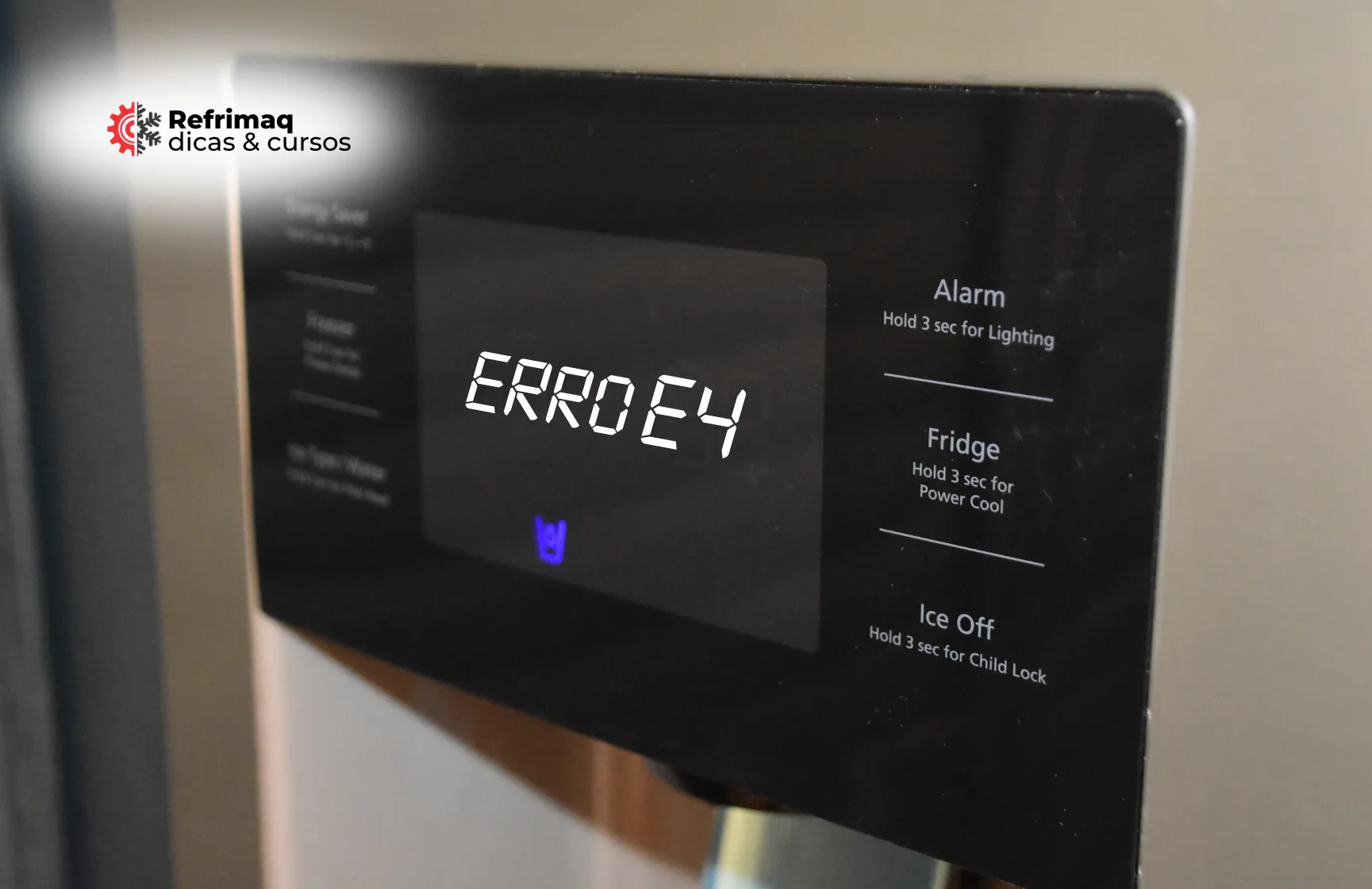 O que é Código de Erro E4 na Electrolux DF52X | Refrimaq